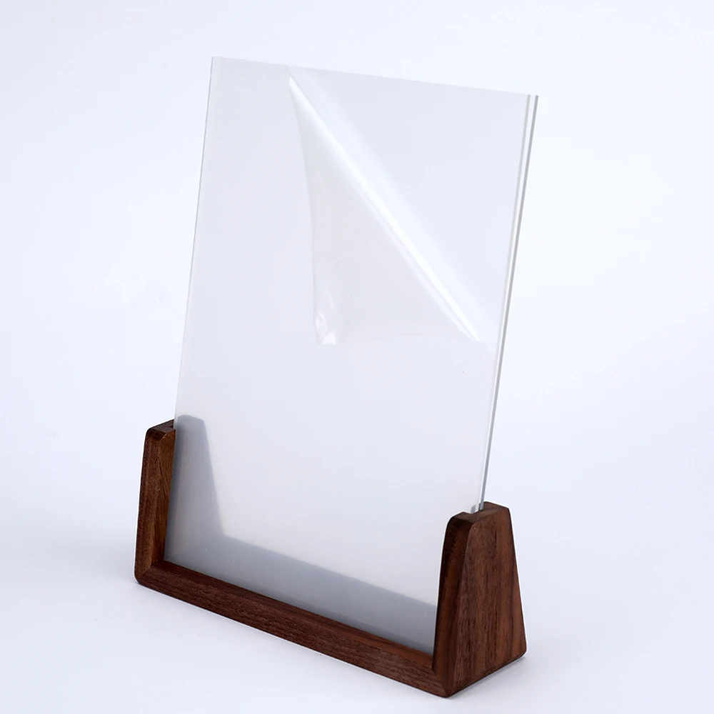 Wooden Acrylic Photo Frames - Stylish & Versatile Display