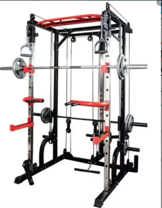 Best Price Home Multi-functional Trainer Smith Machine Gym Fitness ...