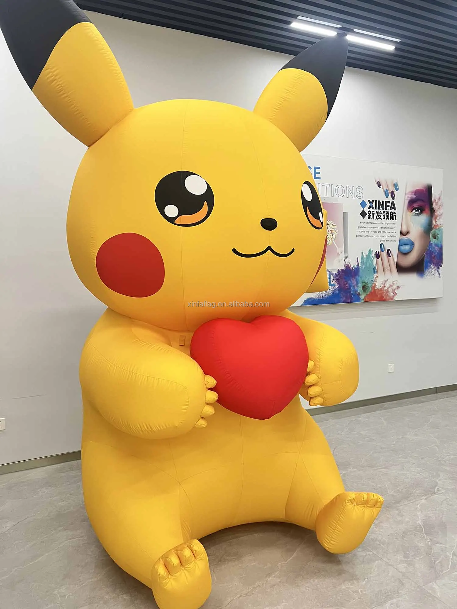 Lovely Inflatable Pikachu Advertising PVC Giant Character Cute Cartoon ...