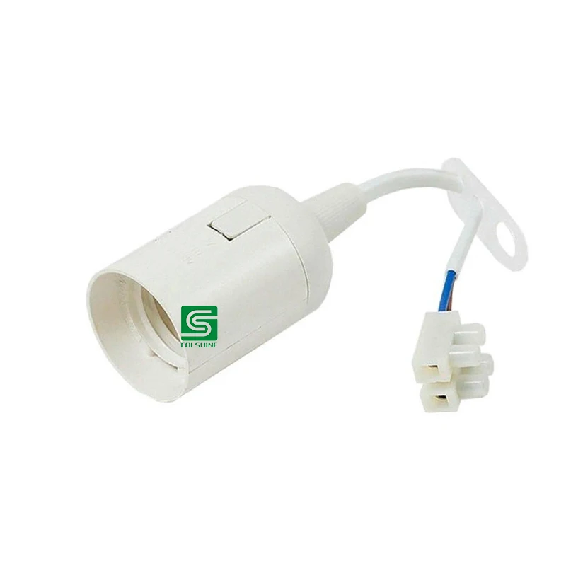 Plastic Lamp Bases Adapter E27 Light Bulb Lamp Holder Pendant Screw ...