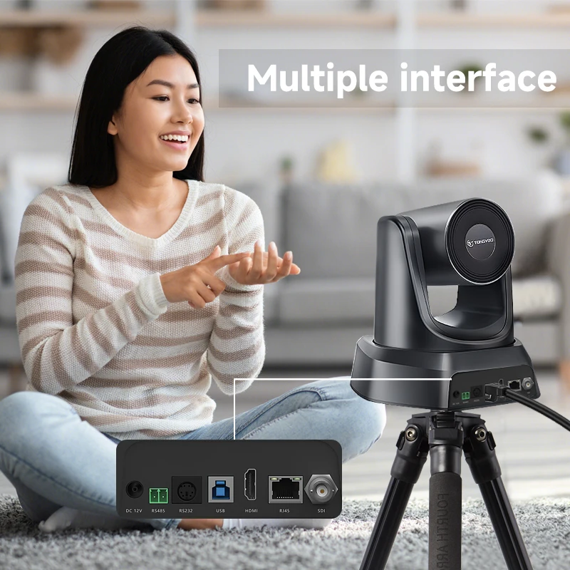 20x Optical Zoom Ptz Camera & Joystick Controller - Video Conference System