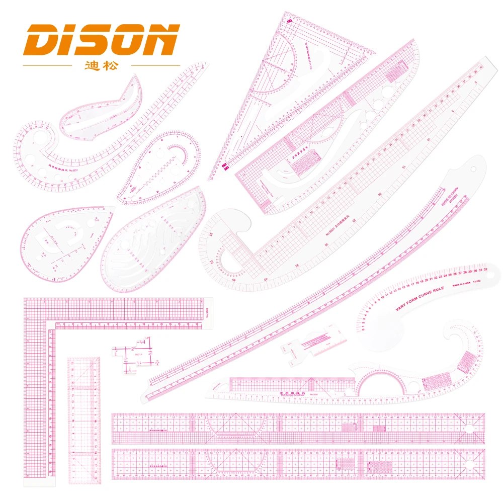 Multi-fuction Garment Ruler Grading Ruler For Fashion Design 2560b ...
