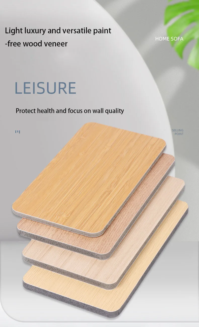 Modern Bamboo Charcoal Wood Veneer Bamboo Charcoal Wood Veneer Wall ...