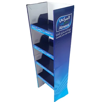 Custom Market Stall Display Retail Paper Display Racks Promotion Free ...