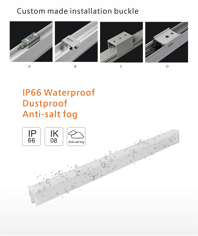 Exterior Ip66 Architecture Led Linear Light Bar Rgb Dmx 512 Dc24v Led ...