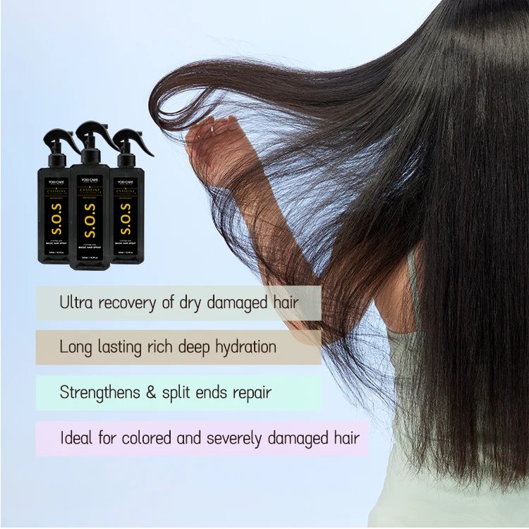 YOGI Herbal 500ml Rapid Repair Effective Cysteine Hair Mist ...