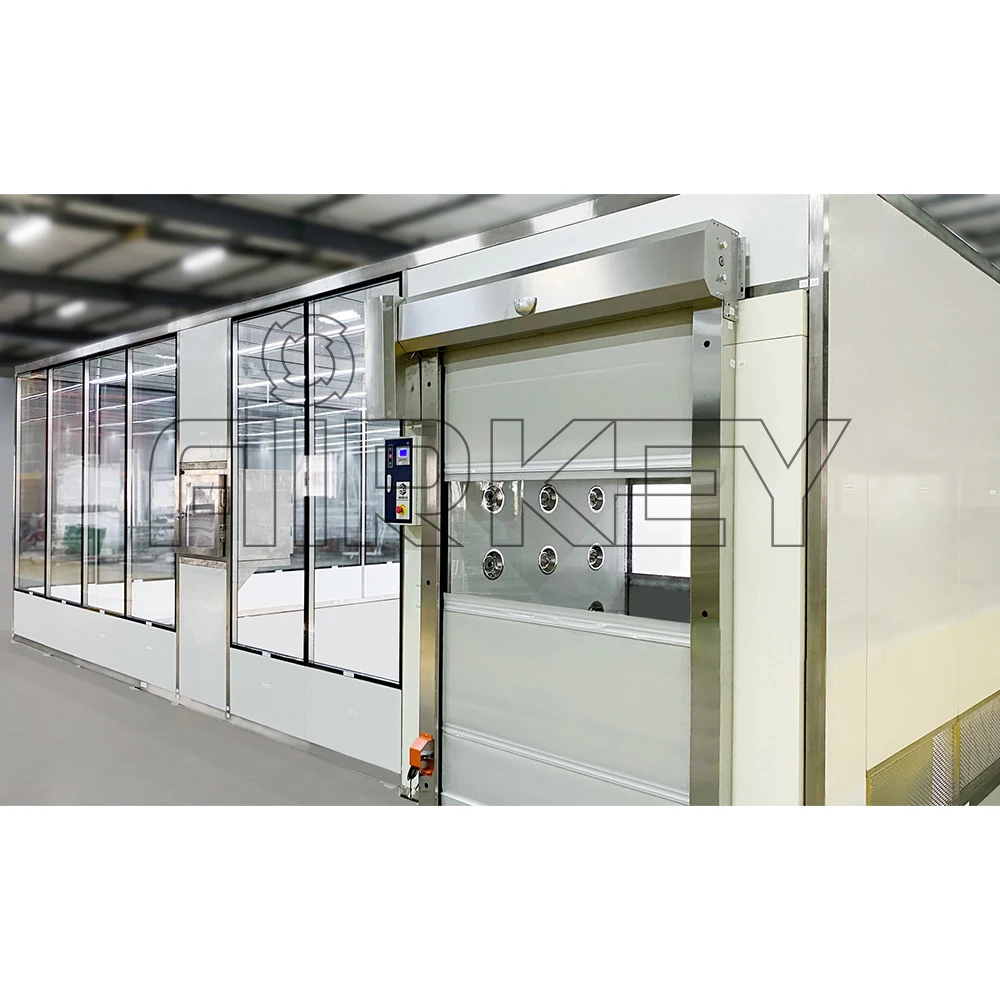 ISO 14644 Certified Modular Cleanroom Enclosure with Laminar Air Flow ...