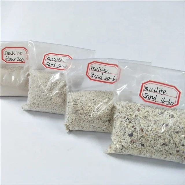 16-30/30-60/200/325 Mesh Mullite Sand Chamotte Sand As Refractory ...