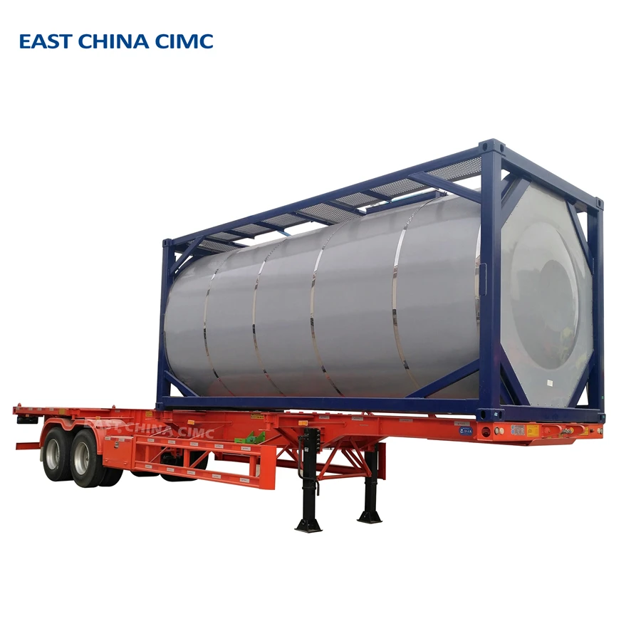 40ft Bitumen Iso Tanker Container With Heating System East China Cimc ...