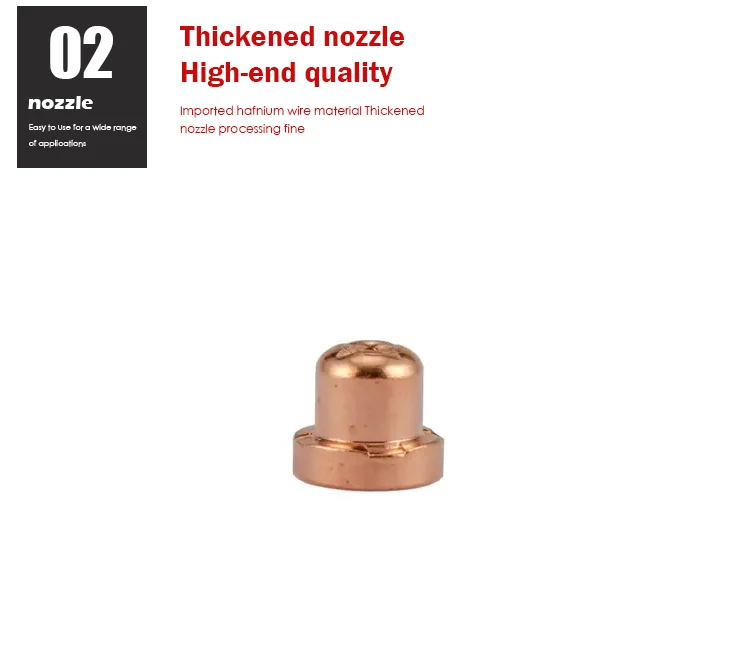 PT31 LG40 Plasma Cutter Electrode Tips Cup Extended Consumables Kit for ...