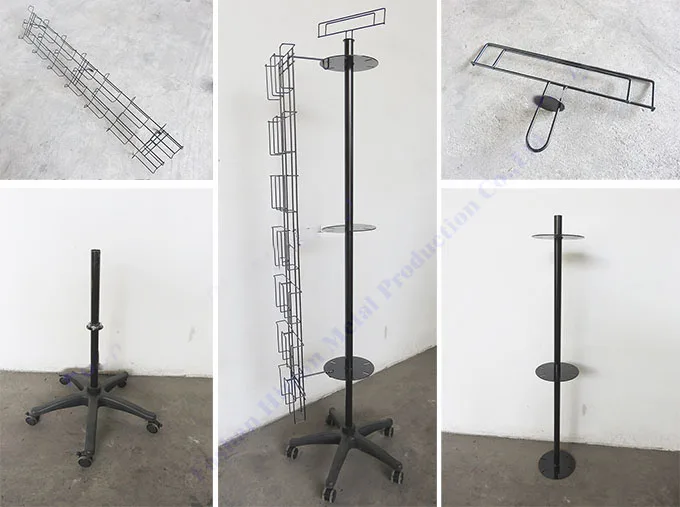 Free Standing Spinner Rack - 56 Pockets for Greeting Cards