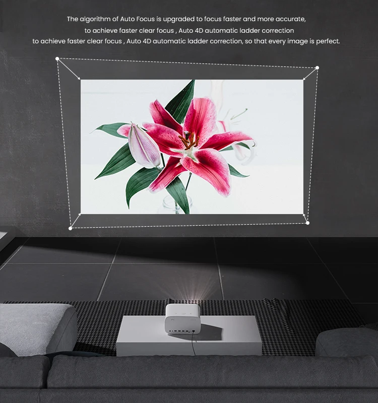 2000 Lumens Led Overhead Projector Connect With Htc With Bluetooth Wifi ...