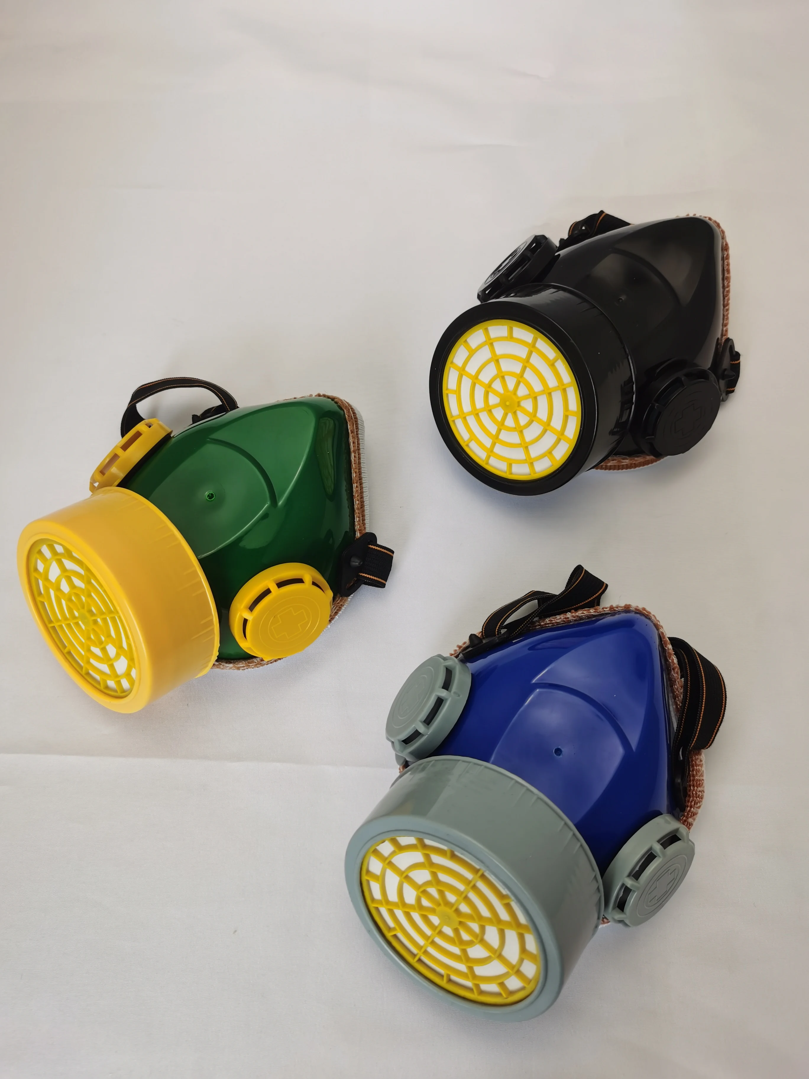 New Design Single Cartridge Respirator Gas Mask With Replaceable ...