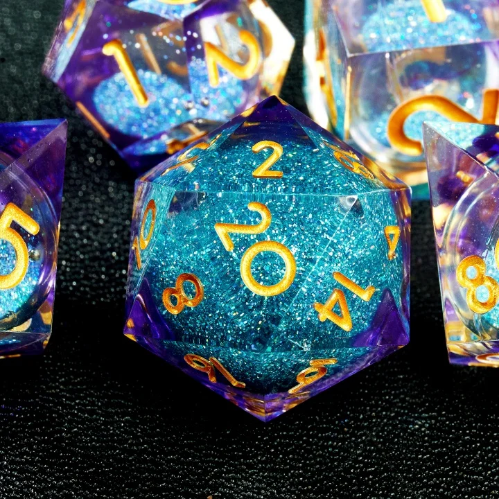DND Liquid Core Dice Are Suitable for Role-playing Dragon and Dungeon ...