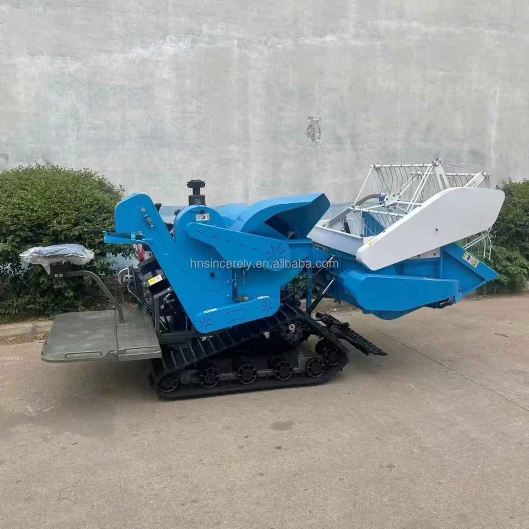 Rice Combine Harvester/ Paddy Handheld Combine Harvester Small Grain ...