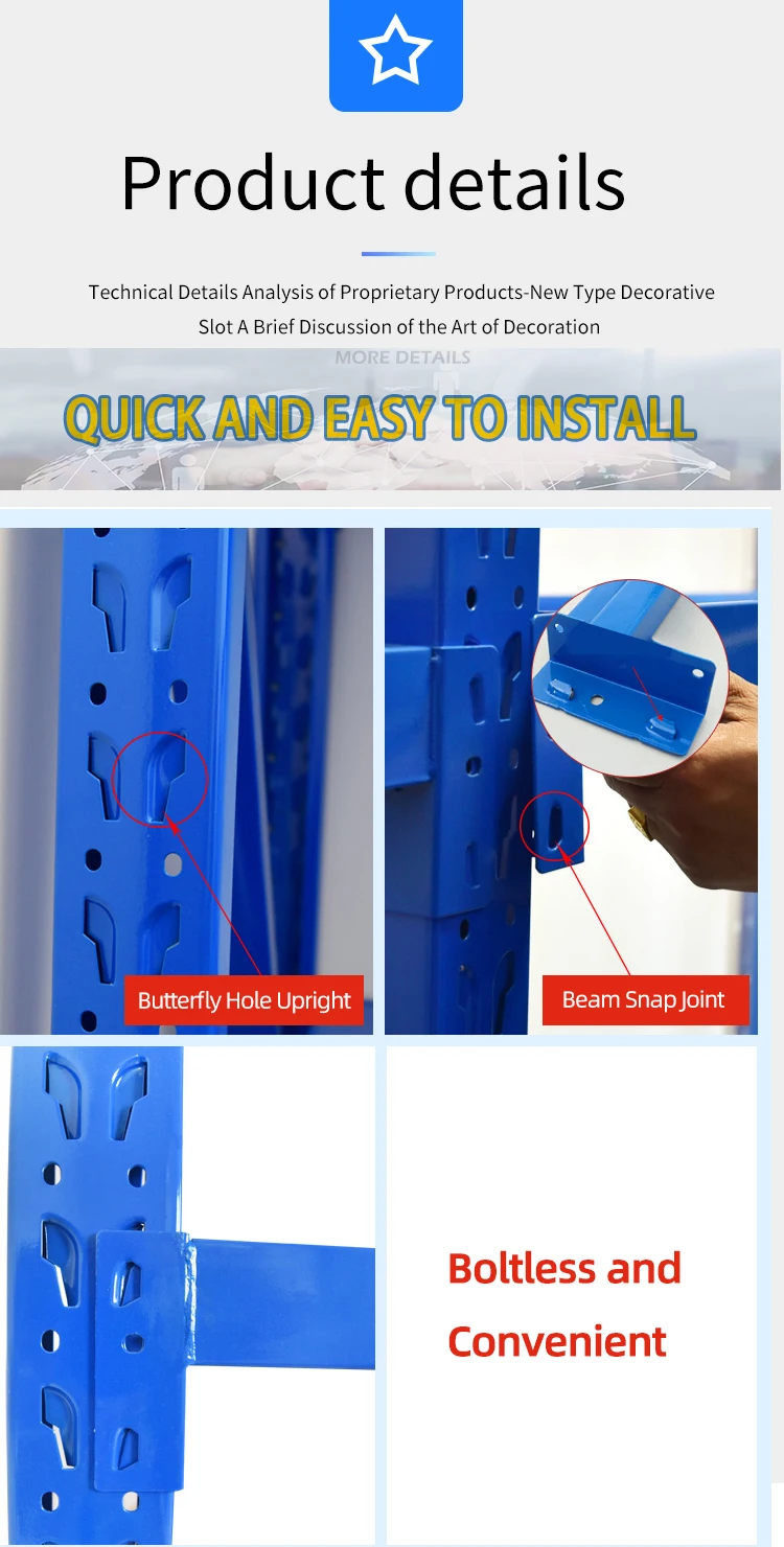 Metal Industrial Warehouse Display Storage Shelf Racking Factory ...