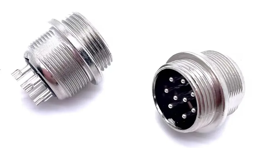 Soulin Gx16 9 Pin Aviation Plug Connector Male Female Power Connection ...