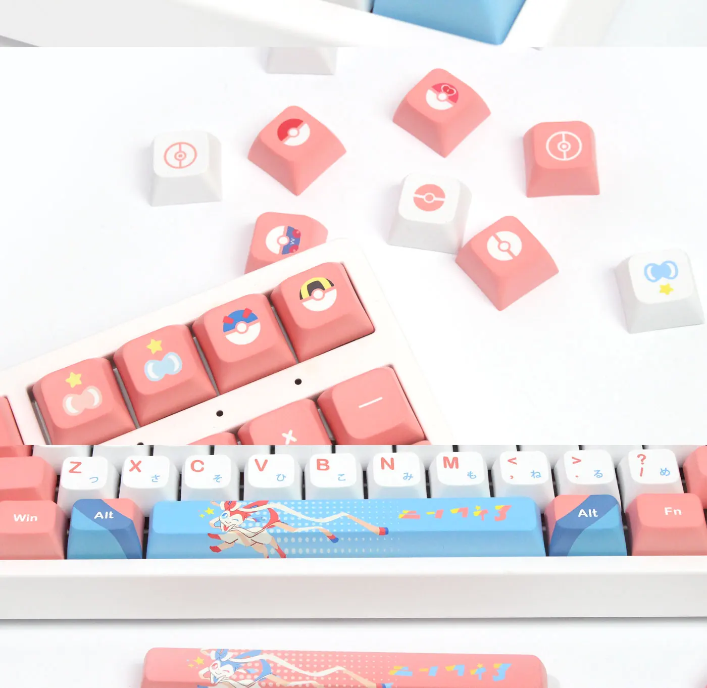 Xda Profile Custom Replaceable Cartoon Comic Fairy Sylveon Theme Pbt ...