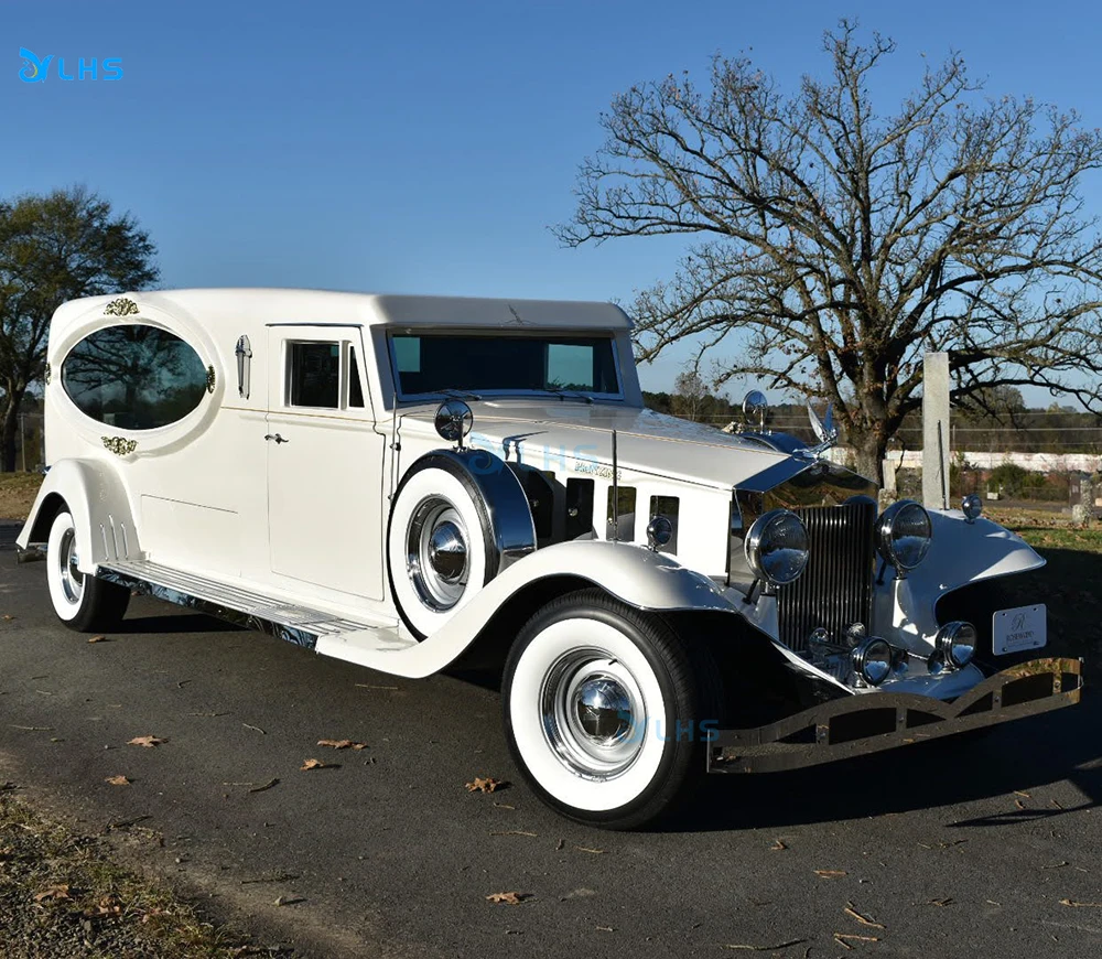 Used 90% new electric vintage funeral car custom color hearse funeral ...