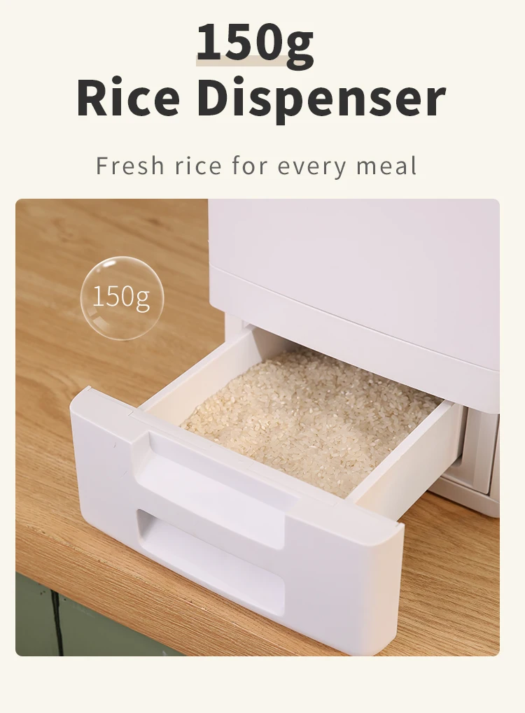 Smart Rice Dispenser with Refrigeration System - Keep Rice Fresh!