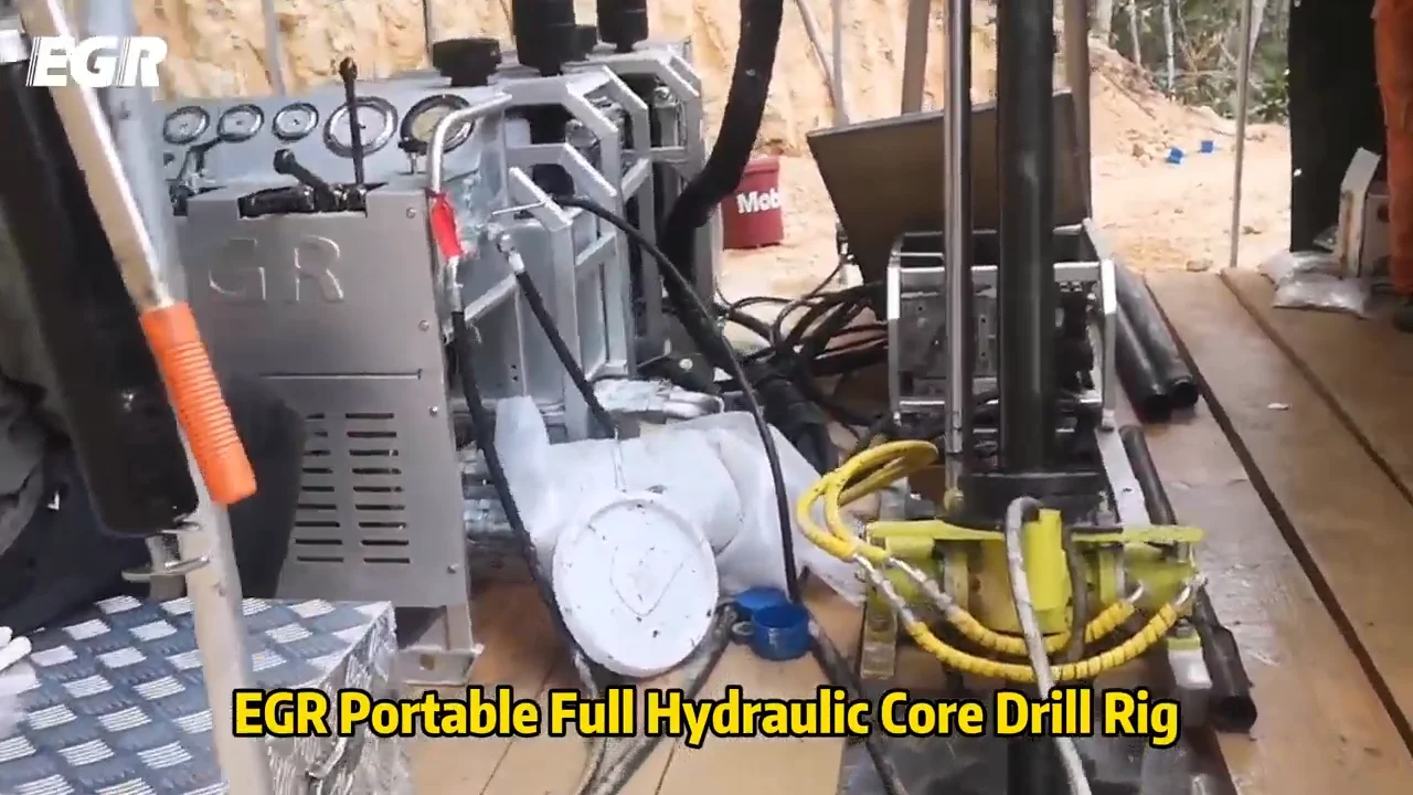 Egr Ep550 Portable Core Rig Full Hydraulic Core Drilling Rig Wire Line ...