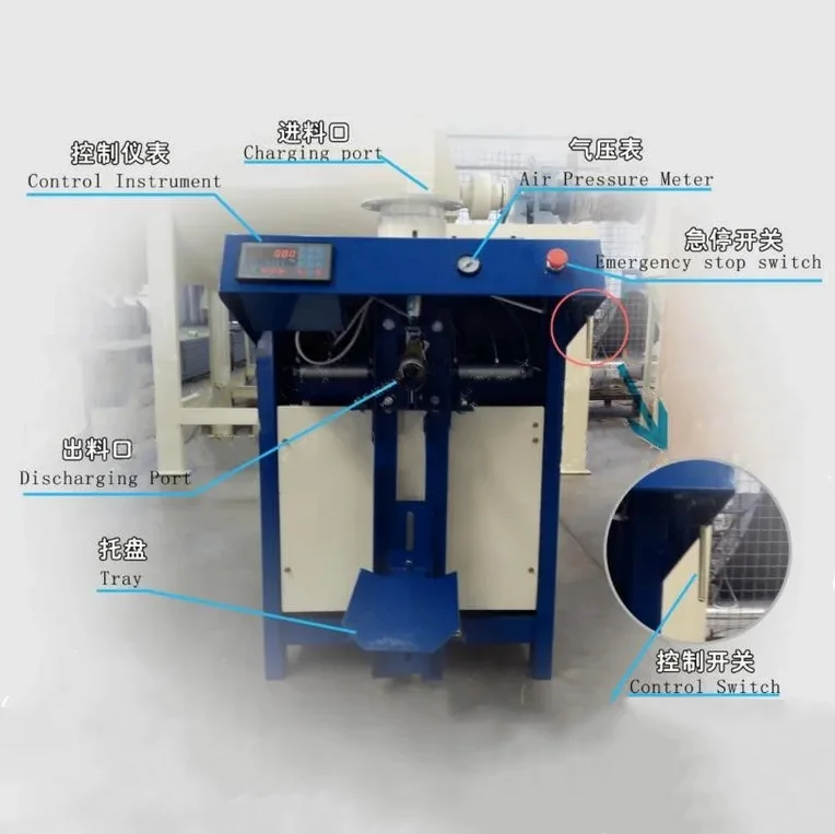 Automatic Valve Mouth Sand Filling Cement Bag Packer 25kg-50kg