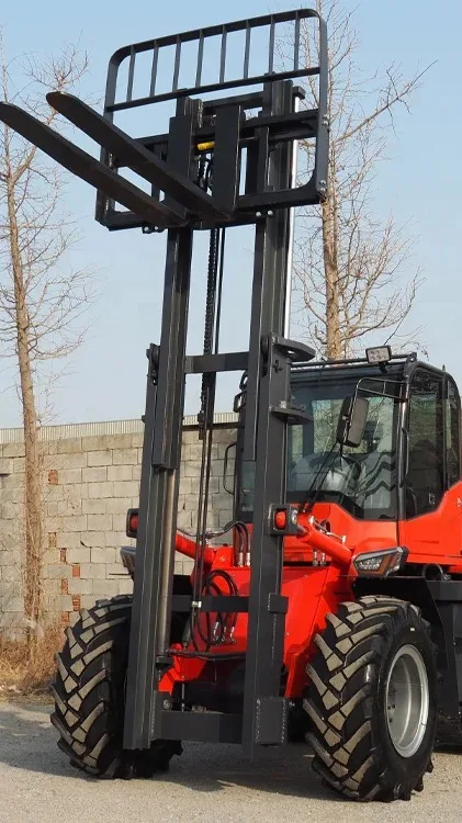 All Terrain Forklift 4x4 4x2 4wd Forklift 3.5 Ton All Rough Terrain Forklift With Japanese ...