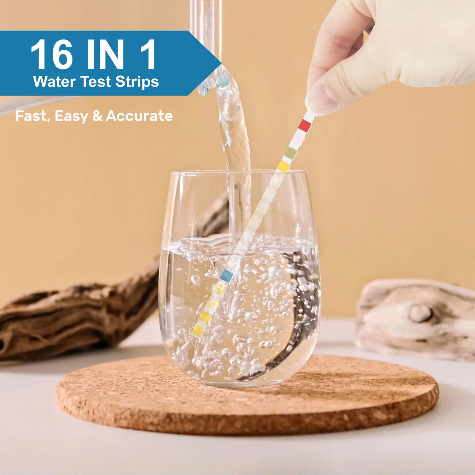 Factory Drinking Water Test Kit 16 In 1 Test Paper 16 Ways Water ...