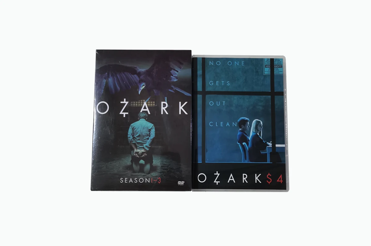 奥扎克第1-4季盒装14盘厂家批发dvd电影电视连续剧卡通定制1区/2区dvd免费送货 - Buy Ozark季节1-4盒子14光盘厂家批发 ...