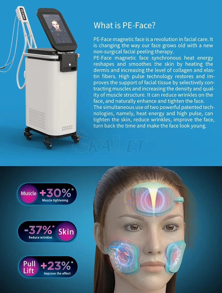 High Quality Peface Ems Facial Muscle Building Facial Machine For Face ...
