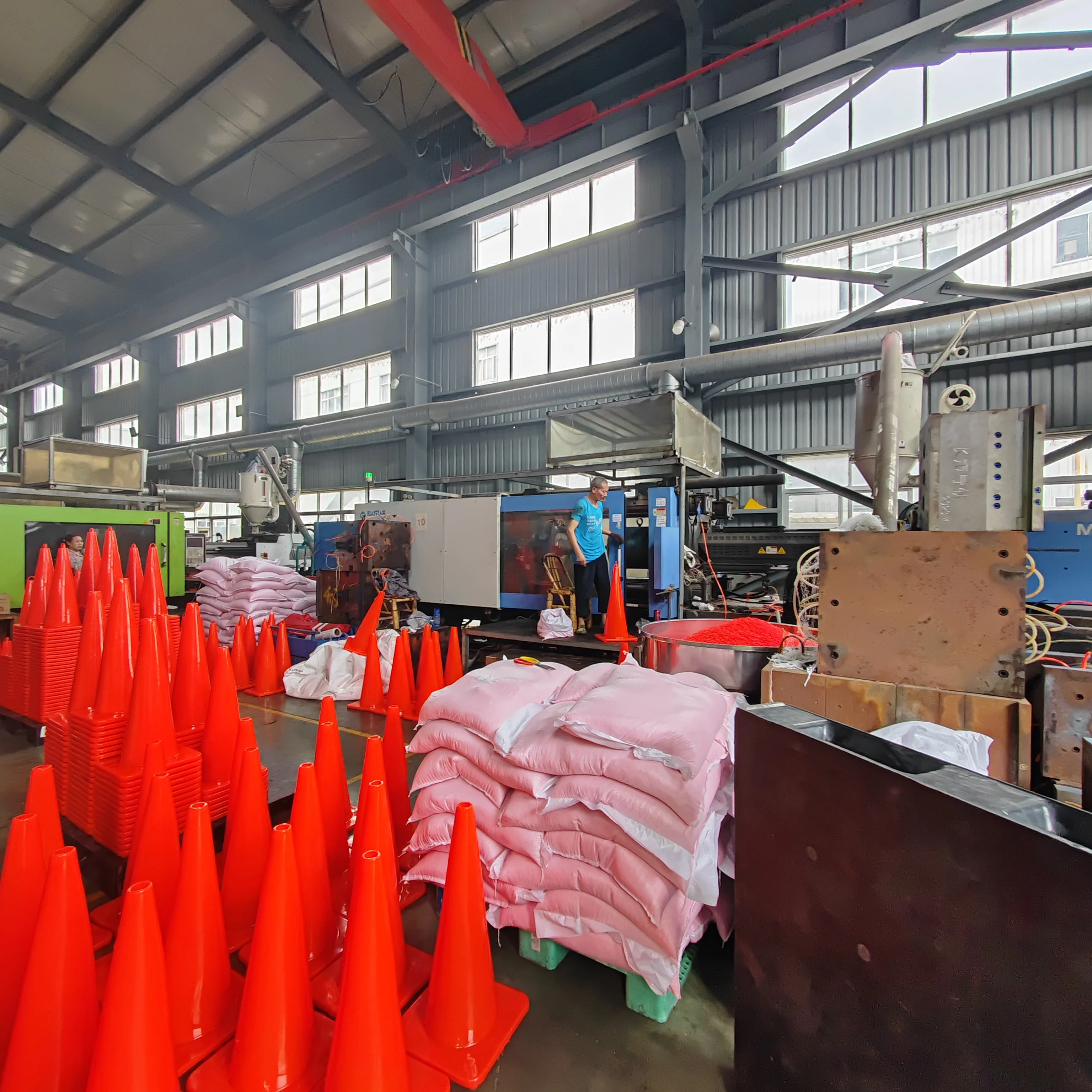 Benc 36 Inch Traffic Safety Pvc Building Road Driveway Parking Use Cone ...