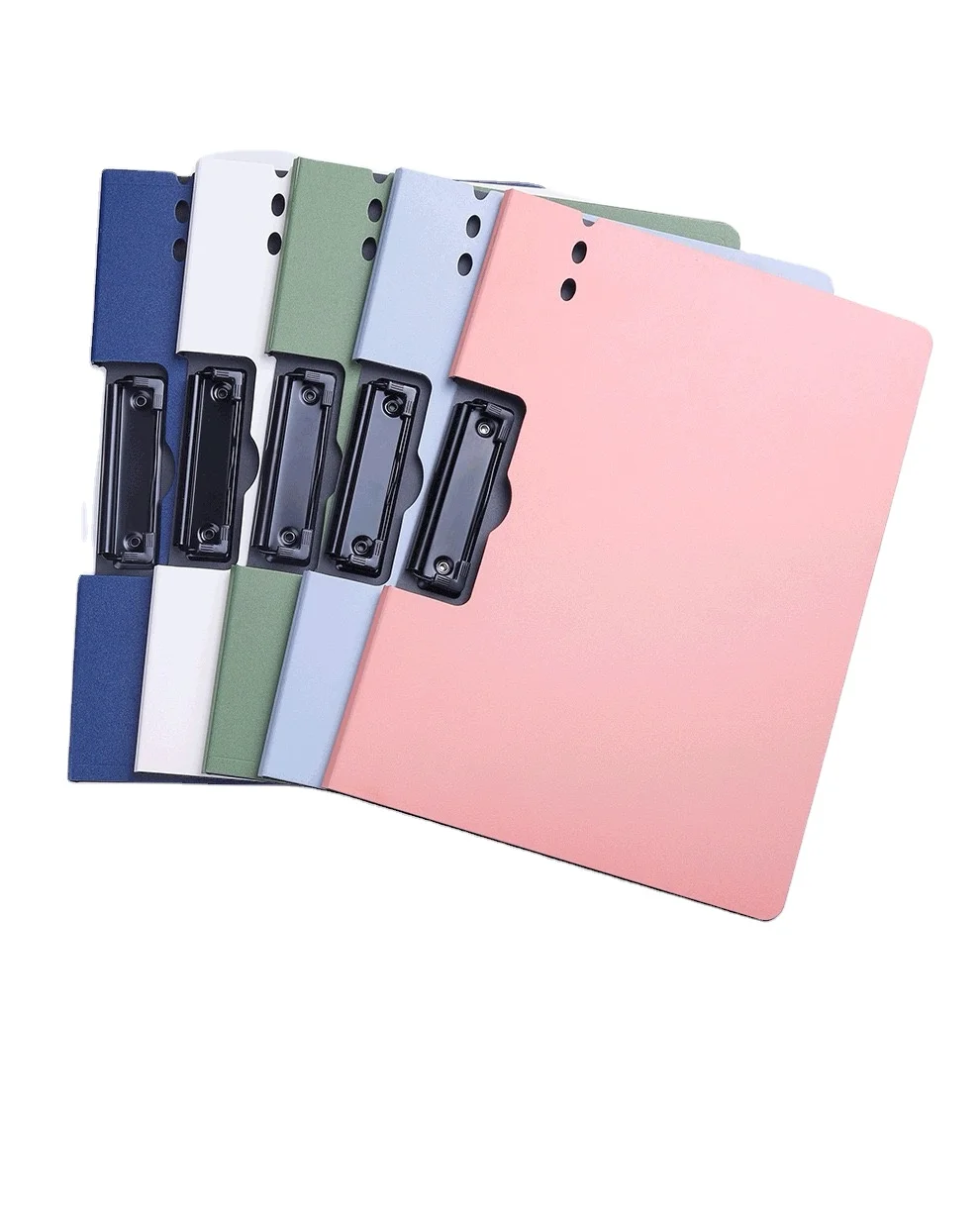 A4 Hard Cover Foldable expandable Contract Clamp File Folder for School ...