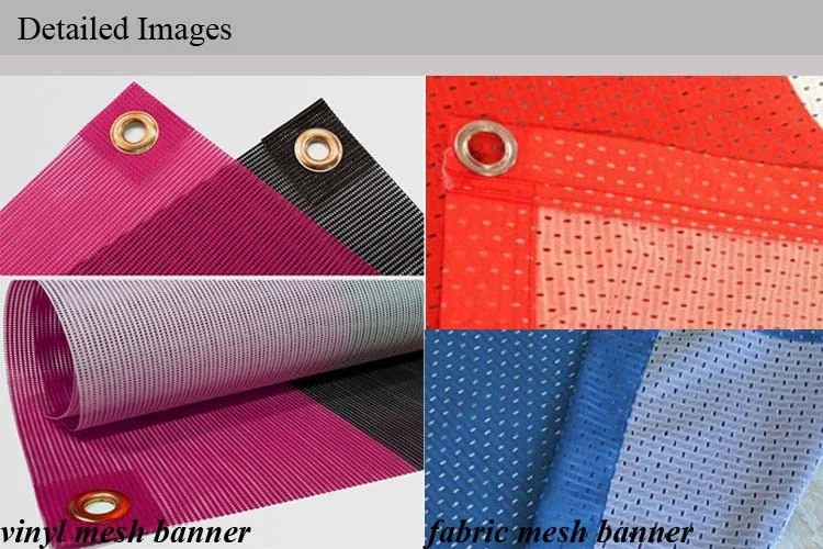 Custom Advertising Mesh Polyester Banner - Waterproof & Sublimation