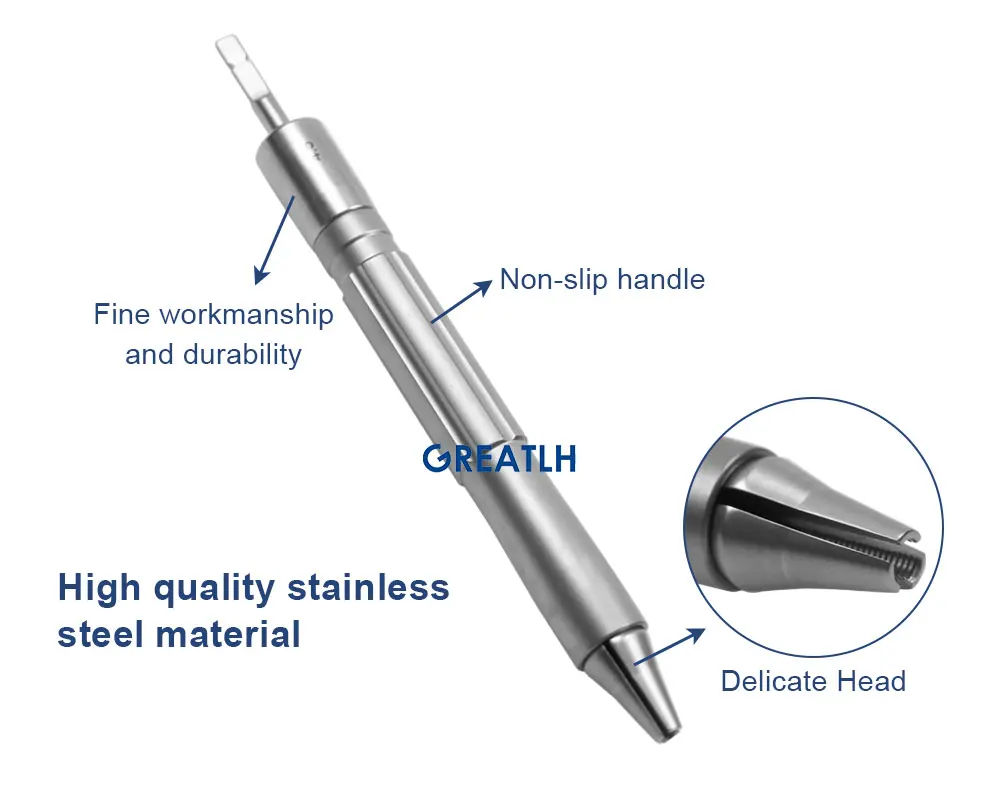 Autoclavable Orthopedic Surgical Instruments Screwdriver Screw ...