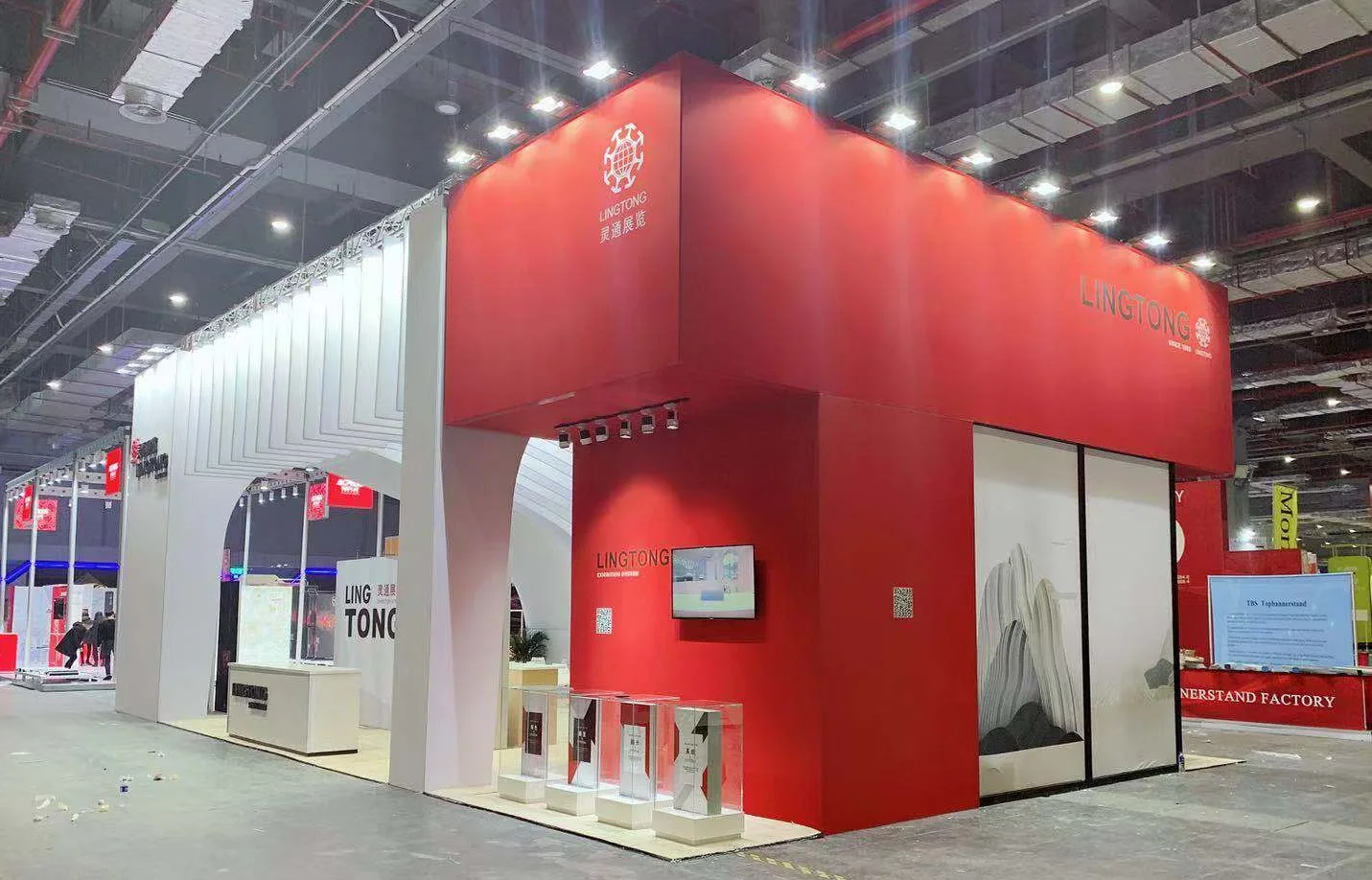 (11) Easy Setup Pavilion Stand with Exhibition Event Registration ...