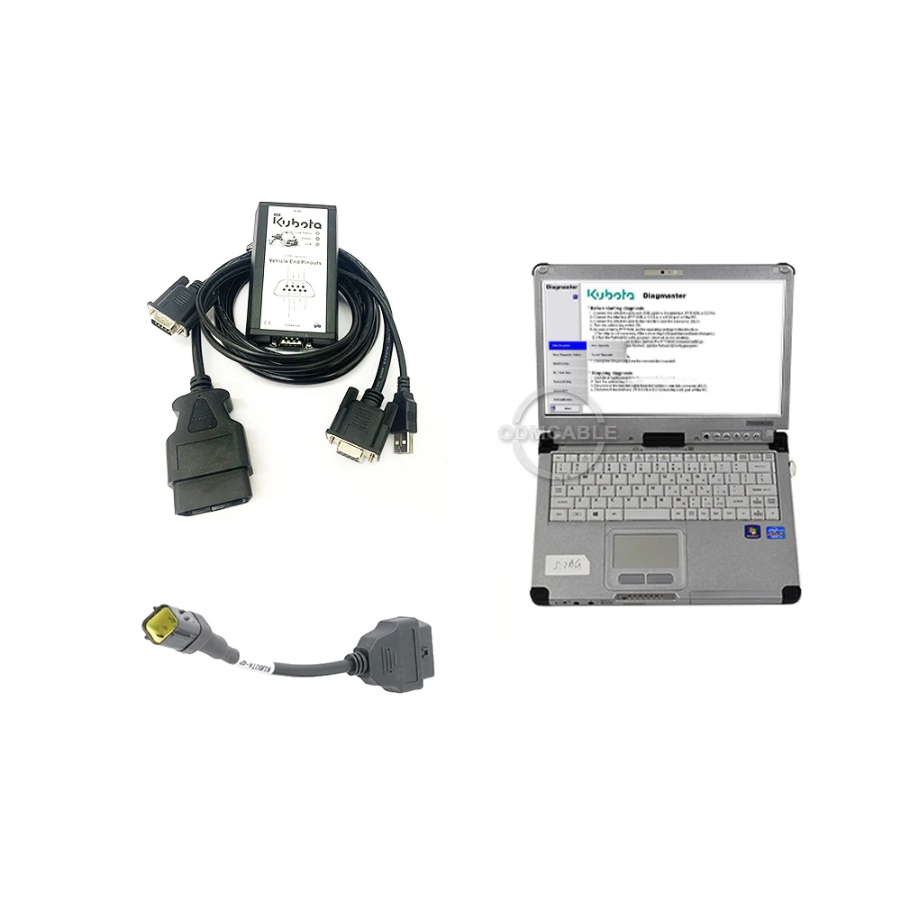 ECU Memory Reset Scan Tool for Kubota Agriculture Diagnostics