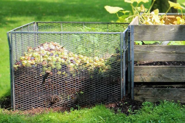 Heavy Duty Garden Komposter Galvanized Expanded Mesh Compost Bin - Buy ...