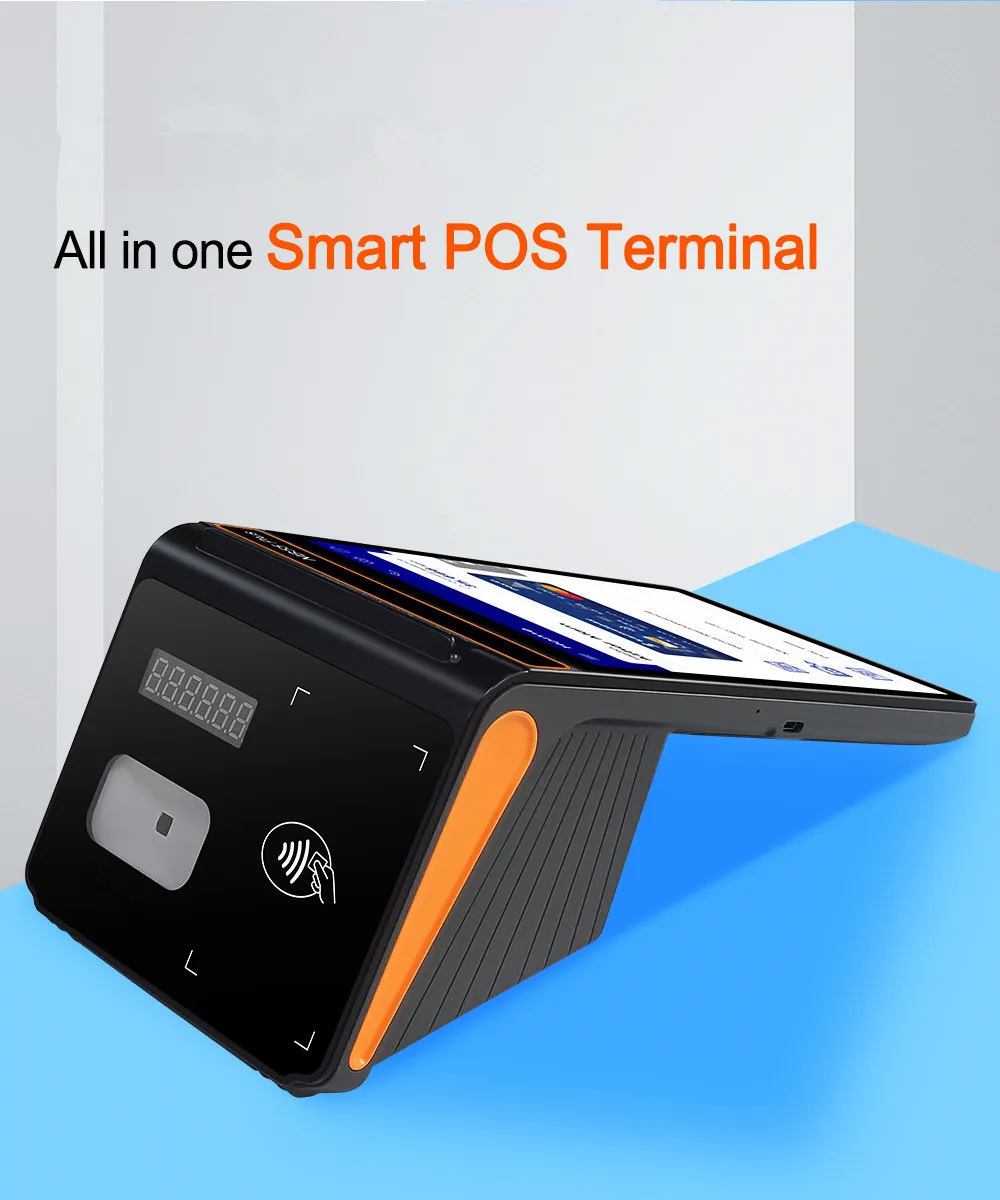 8 Inch Contactless Cashless Payment System Portable Desktop Smart ...