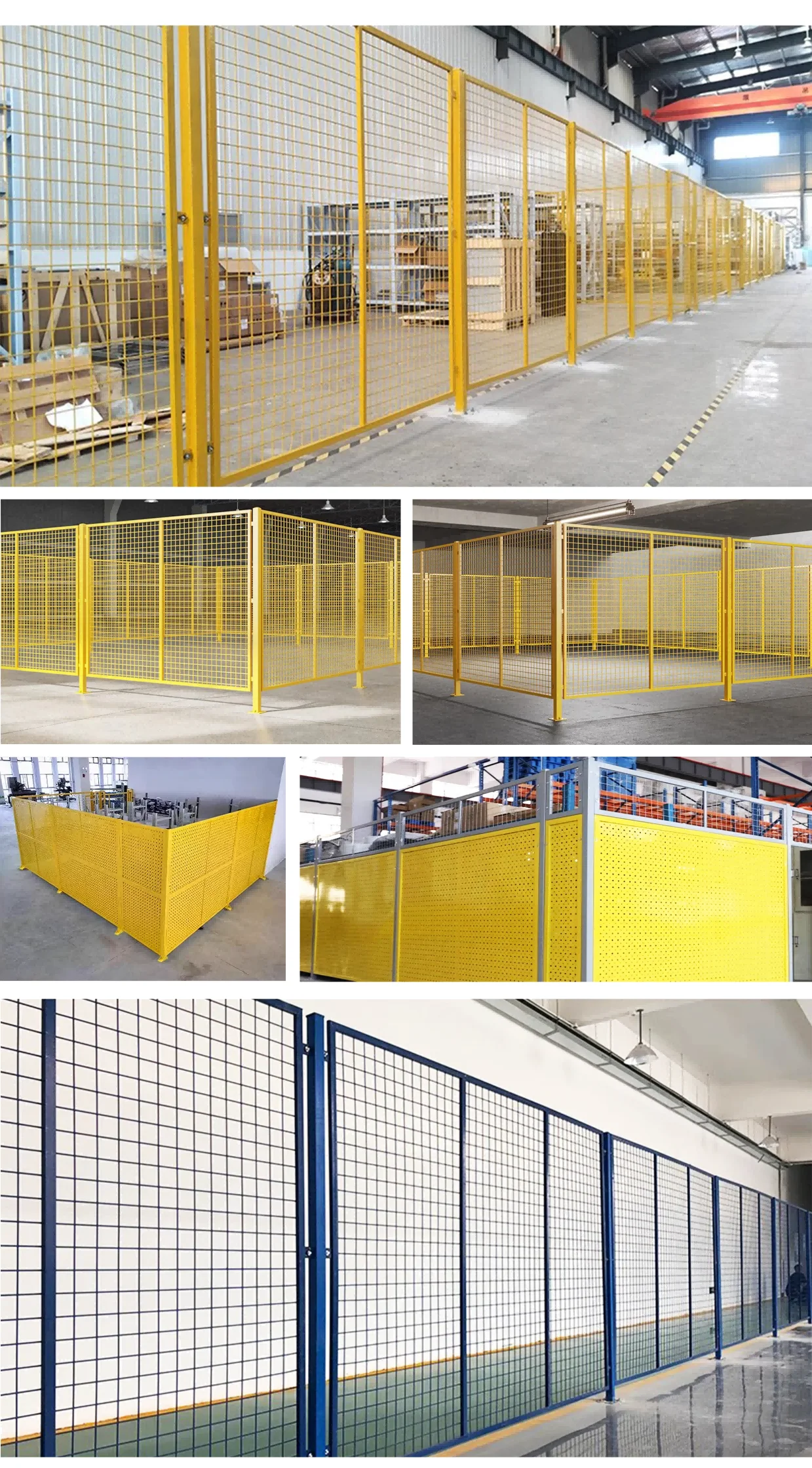 Warehouse Isolation Net - Durable Steel Fencing Solutions