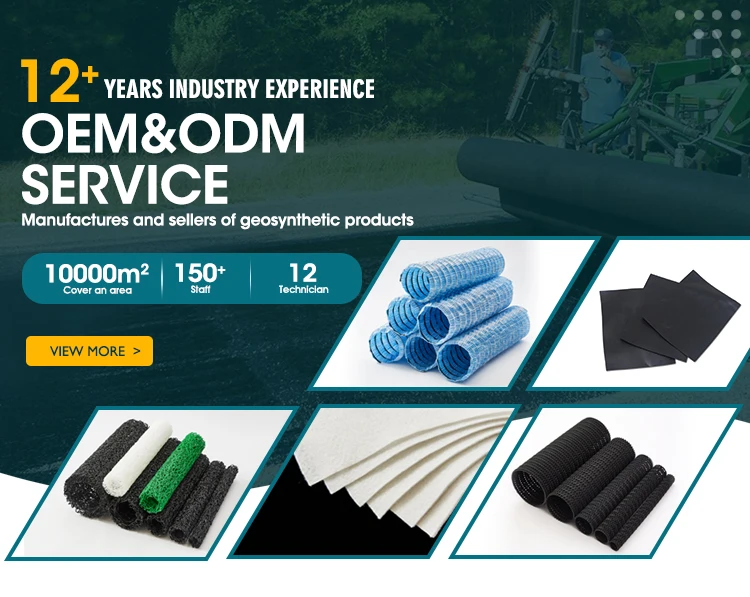 Permeable Soft Plastic Tubes for Garden Drainage Systems