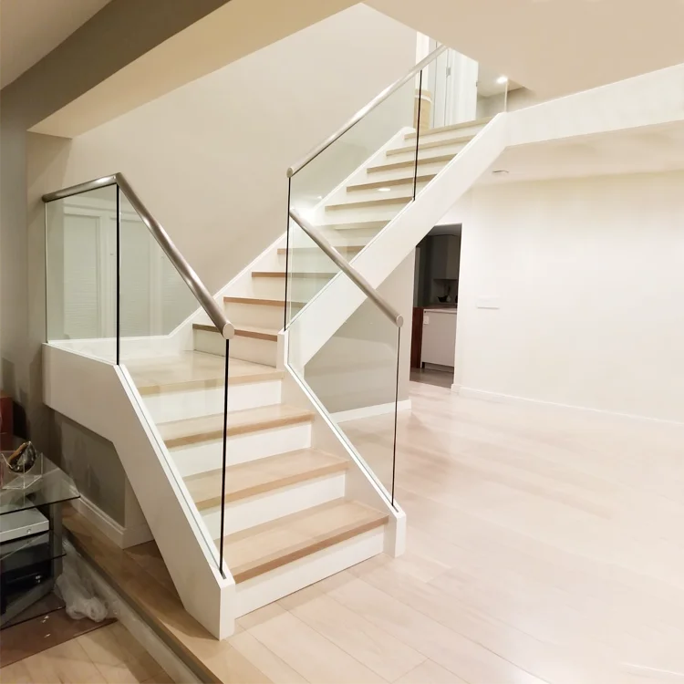 Low Maintenance Patio Tempered Glass Handrail Frameless Glass Balustr ...