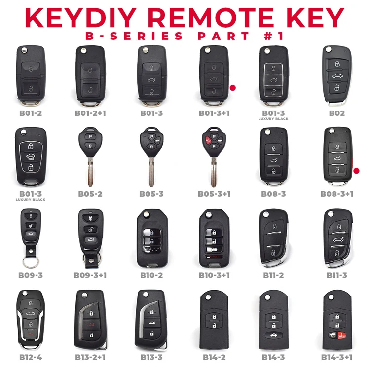K-EYDIY Remote-Keyless-Go - Universal KD Smart Key ZB Remotes
