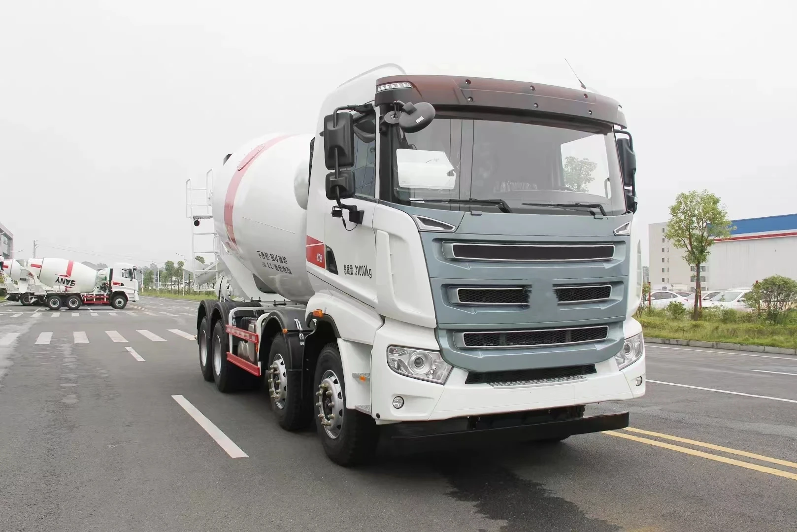14200kg SY412C-8(VI) Concrete Mixer Truck for Sale - High Efficiency
