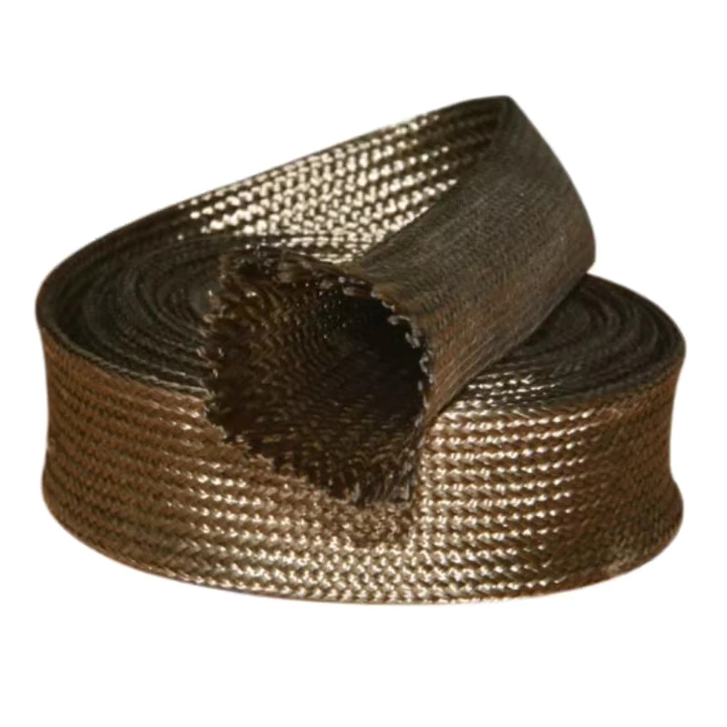 High Temperature Resistance Basalt Fiber Braided Sleeve Insulation ...