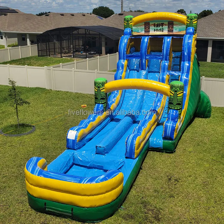 Slip N Slide Inflatable Tall Water Slide With Pool-with Air Blower, For ...