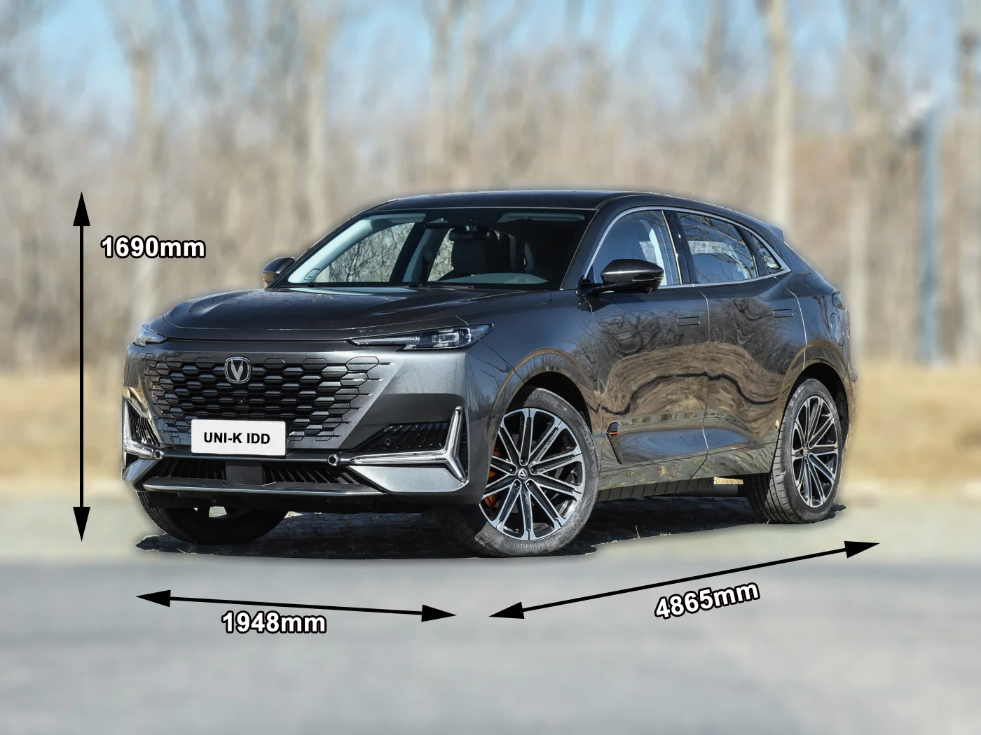 Hot Sale 2023 Changan Uni-k Ev 5-seat 1.5t 135km 2wd Suv Hybrid ...