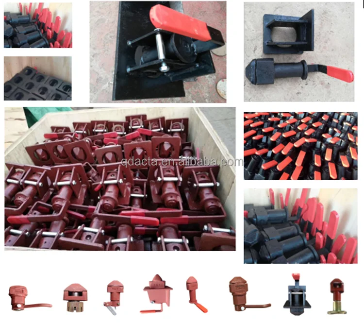 Iso Shipping Container Corner Bolt Down Shipping Container Twist Lock ...