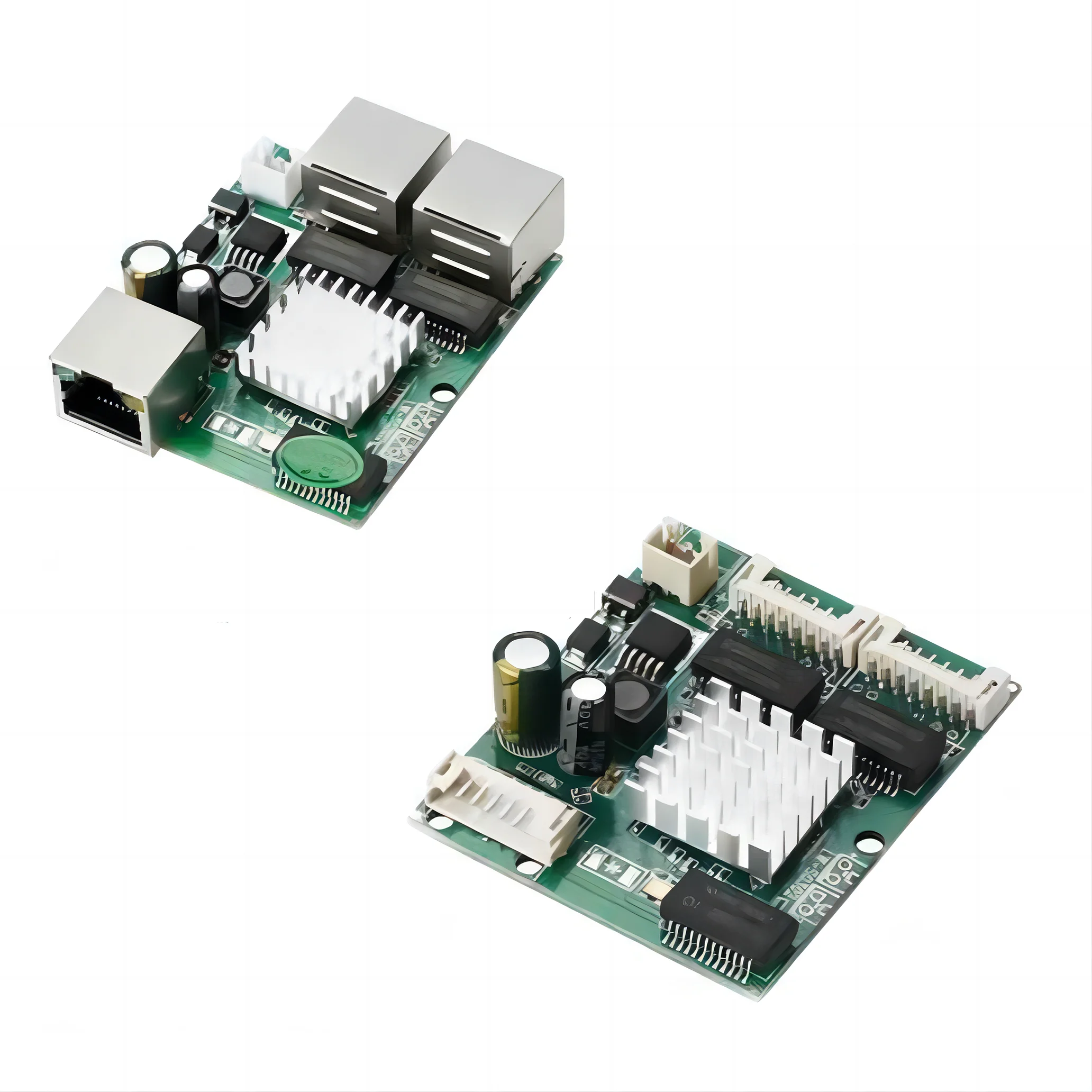 POE Ethernet Switch PCB 3 Port Reverse POE Switch Board Gigabit Network ...
