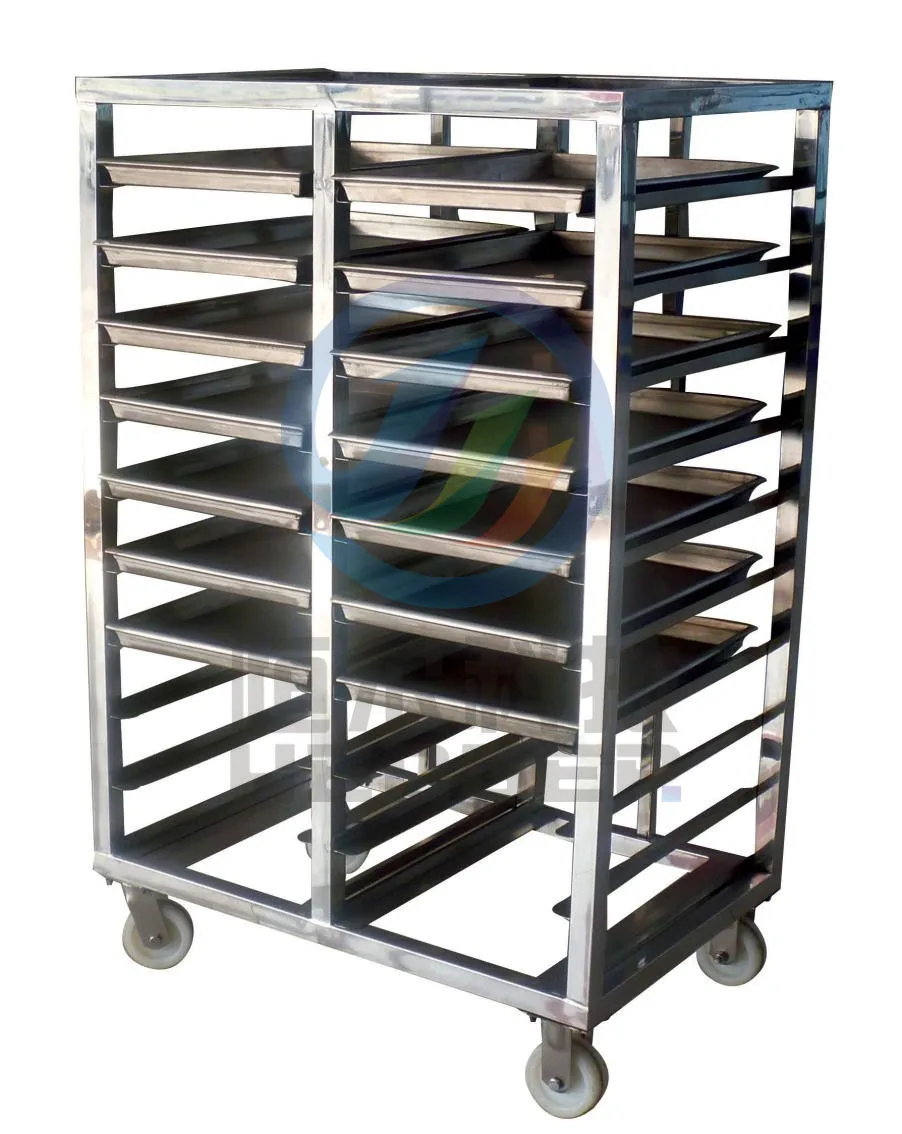 Industrial Commercial Multiple Tiers Rotary Oven Trolley for Tray ...