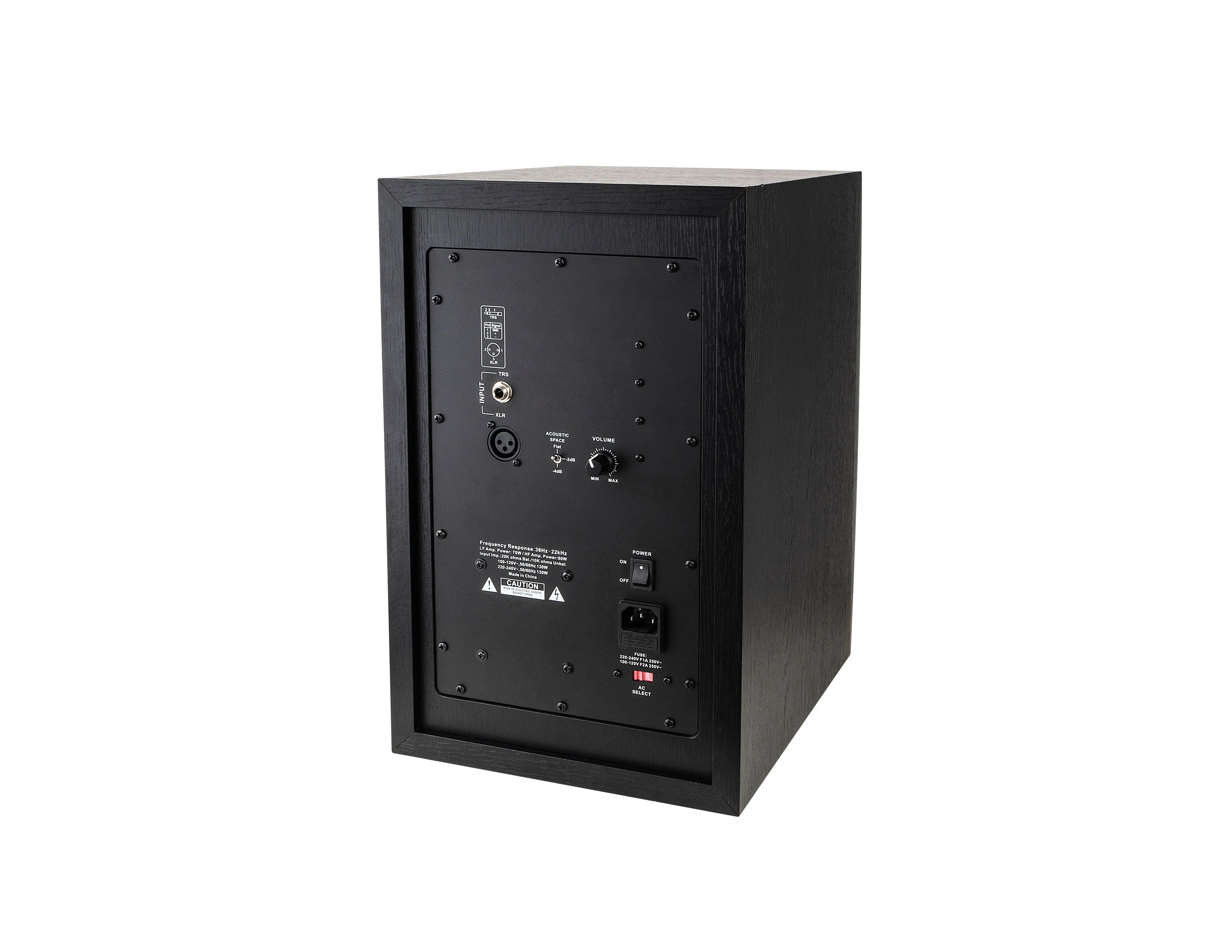 Black Rokit 8 RP8 Rokit 8 G4 Professional Bi-Amp Studio Monitors